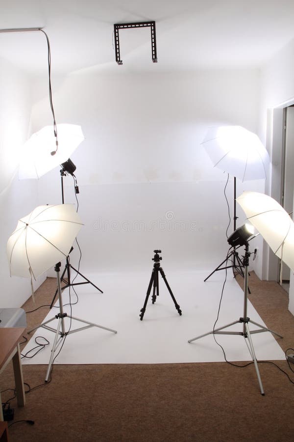 Empty small studio stock photo. Image of studio, light - 38287772