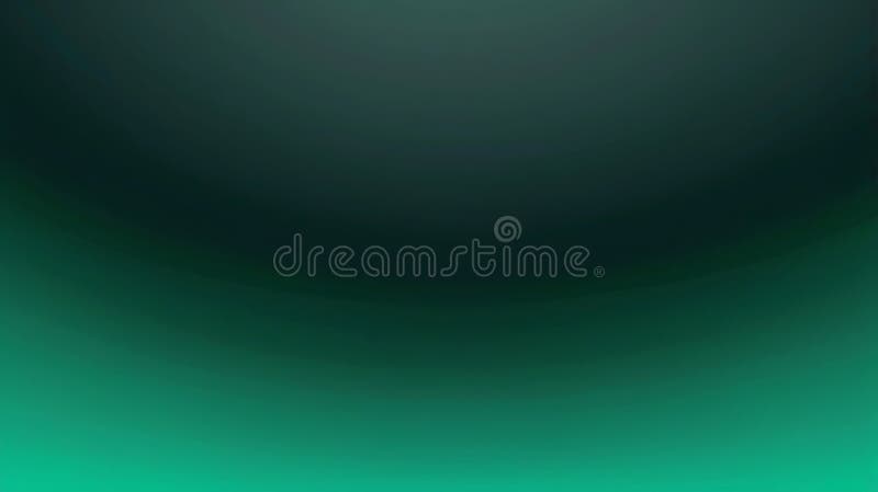 Empty Smooth Luxurious Gradient Background Shifting from Bright Emerald ...