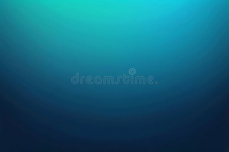 Empty Smooth Luxurious Gradient Background in Vibrant Turquoise To Deep ...