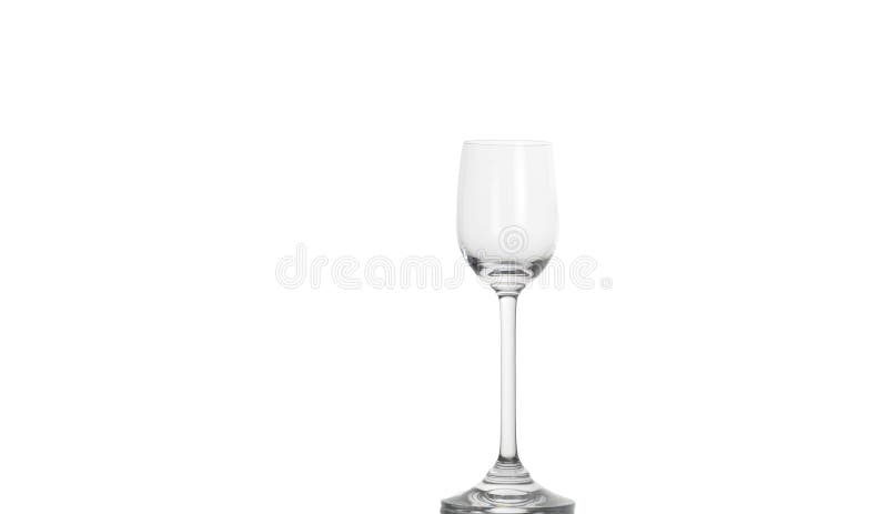 Empty snaps glass stock photo. Image of cocktail, closeup - 14341480