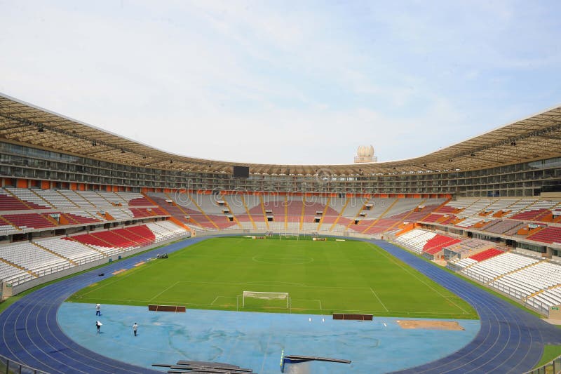 Lima, Peru - Huallamarca, the Inca Pyramid in Lima S Huaca, Peru Stock ...