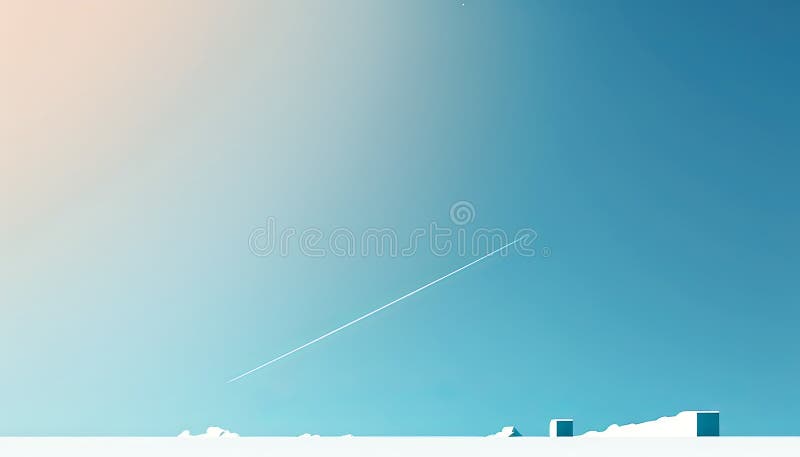 Empty Solid Clean Floor with Beautiful Landscape Background. Minimalist ...