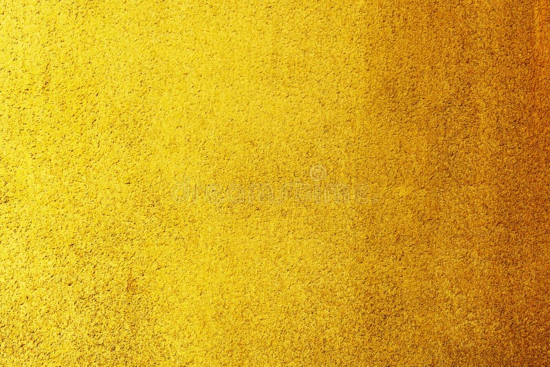 Empty Space Concrete Wall Grunge Texture Background with Golden ...