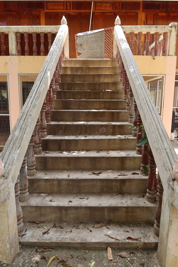 Empty Space, Old Plaster Stairs, Old Buildings Image for Background ...