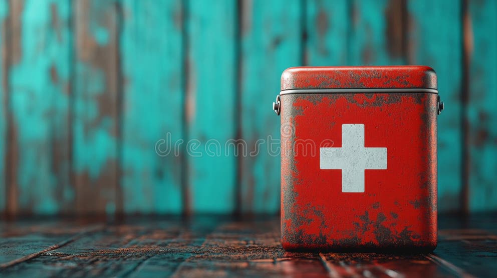 Empty Space for Product Placement is Provided by an Opened Red First ...