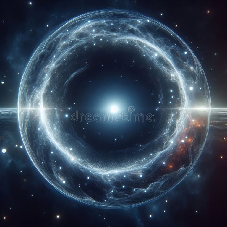 Empty Space Space Devoid of Matter and Energy Representing Noth Stock ...