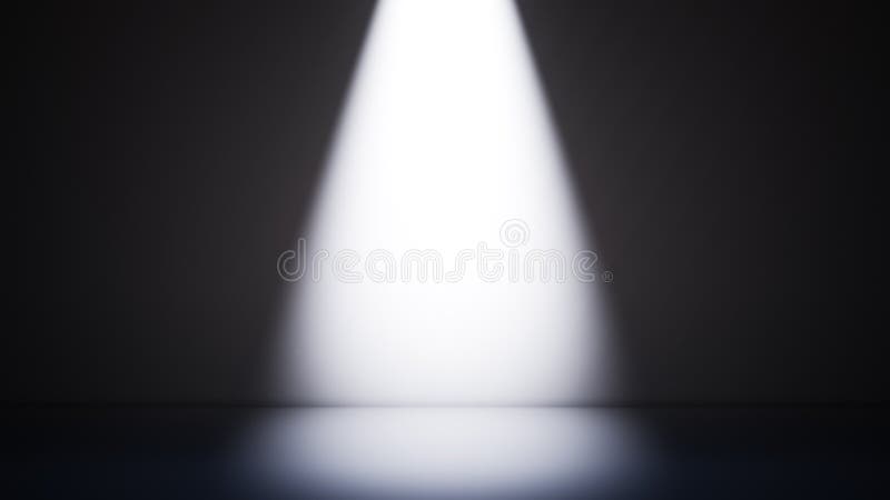 Product Background Highlight the White Background. 3D Illustration ...