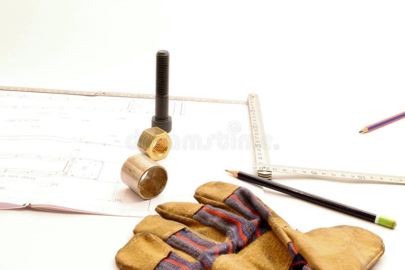Empty space work objects stock photo. Image of plan, work - 64926994