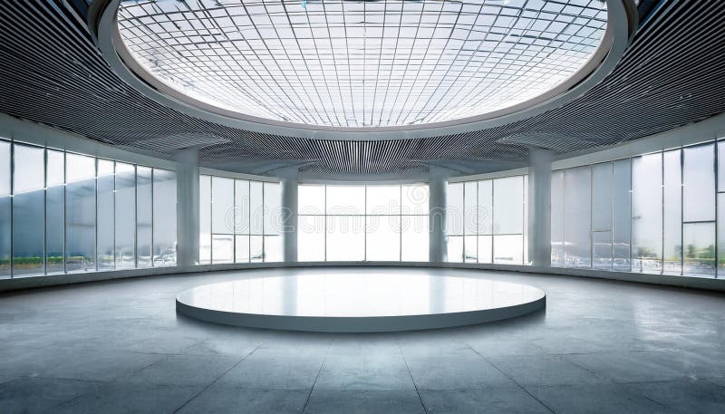 Futuristic Presentation Hall Stock Illustrations – 6,619 Futuristic ...