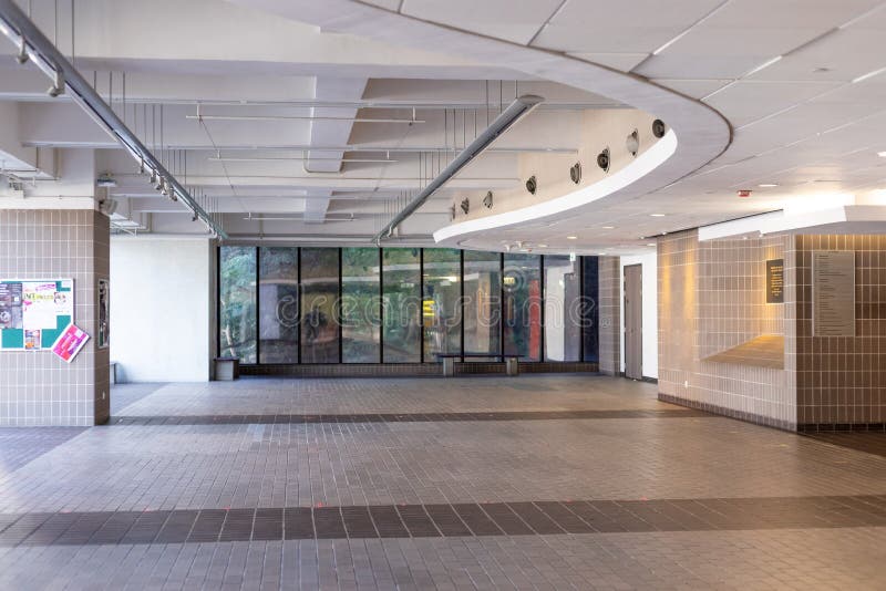 30-11-2020 Empty Spacious Hall for Gathering in a Building in ...
