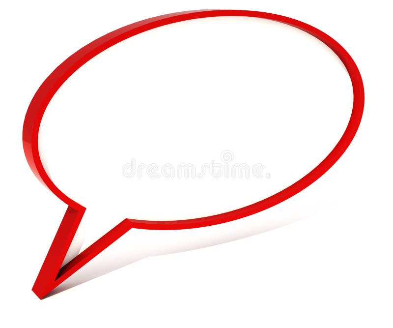 Empty speech bubble stock illustration. Illustration of element - 48156503