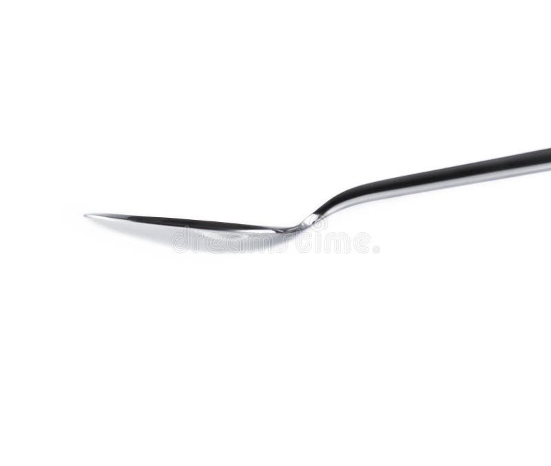 Empty Spoon Isolated on White Background Stock Image - Image of empty ...