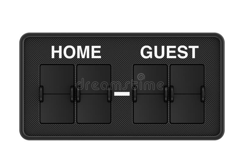 Blank Football Scoreboard Stock Illustrations – 390 Blank Football ...