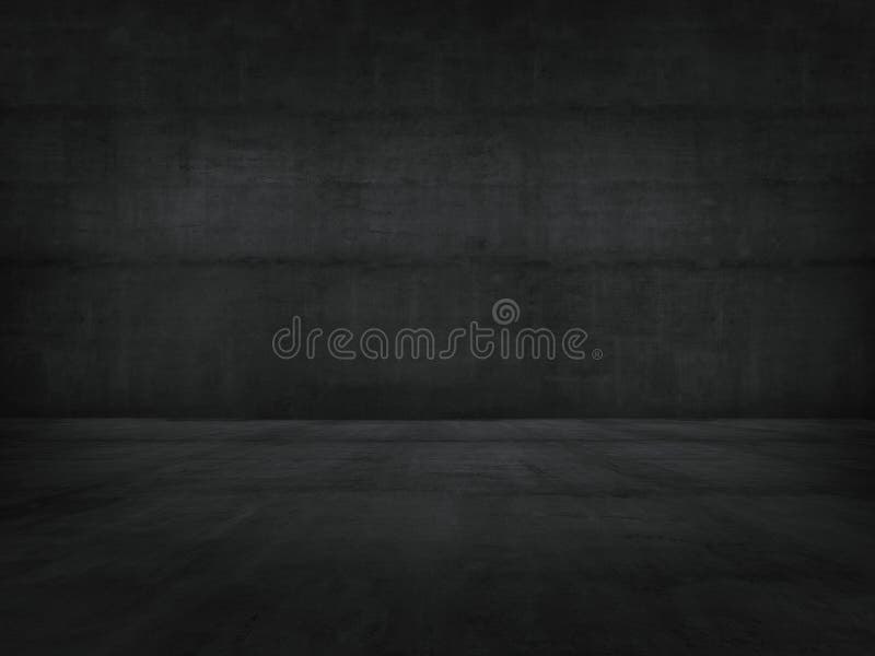 Empty Spot Lit Dark Background Stock Photo - Image of horizon, ground ...