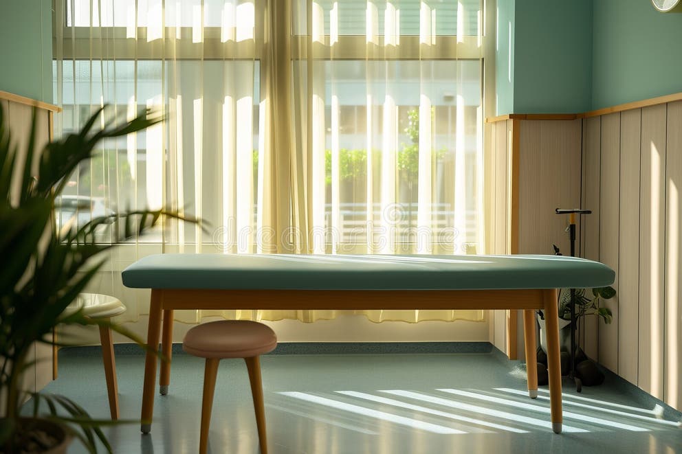 Empty Spot in a Physiotherapy Environment Ideal for Branding Messages ...