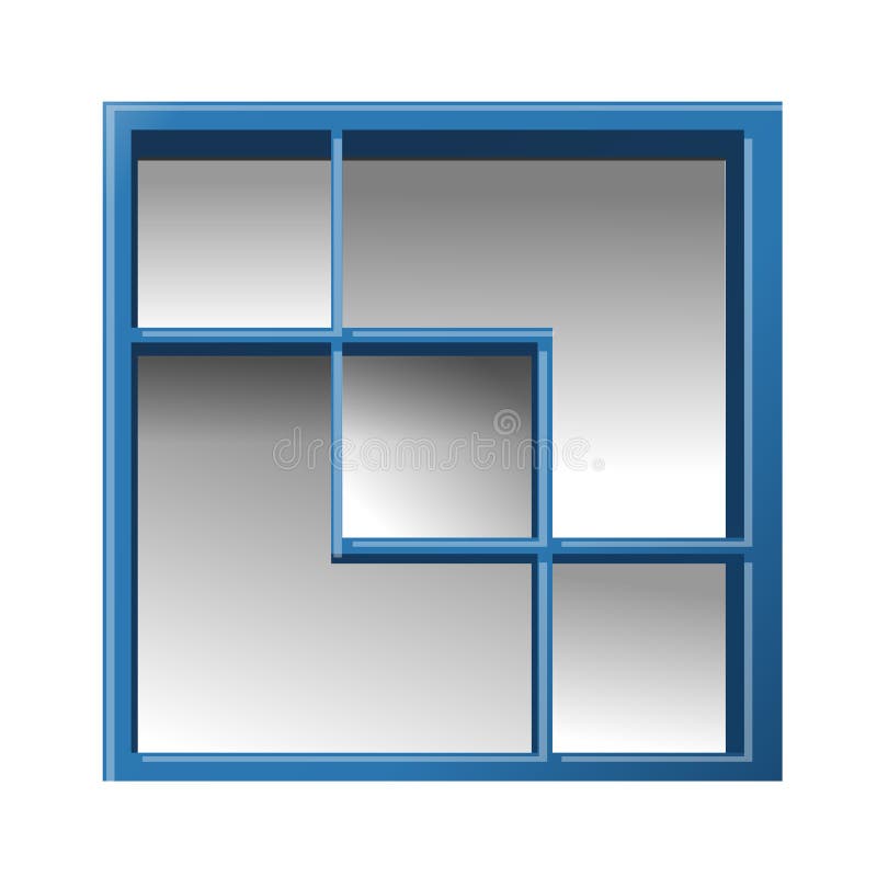 Empty Square Seamless Pattern Design Stock Vector - Illustration of ...