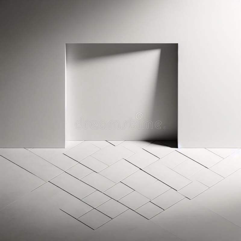 An Empty Square Floor Beckoning Possibilities of Design and Creativity ...