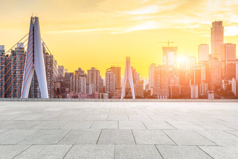 Chongqing Cityscape and Skyscrapers Stock Image - Image of buildings ...