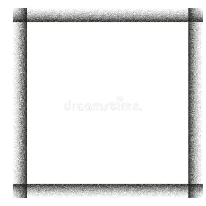 Empty Square Frame. Minimal White Border. Plain Geometric Shape. Vector ...