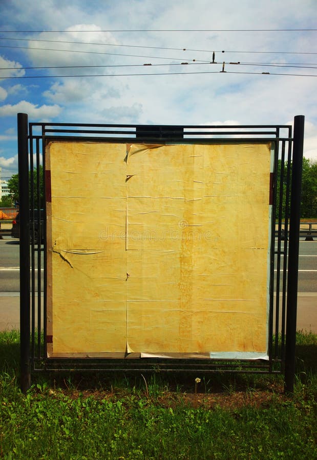 Empty Square Vintage Banner Background Stock Image - Image of vignette ...