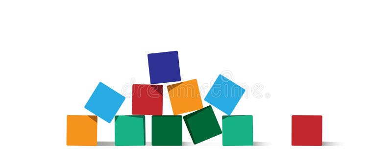 Colorfuls Bricks Stock Illustrations – 1 Colorfuls Bricks Stock ...