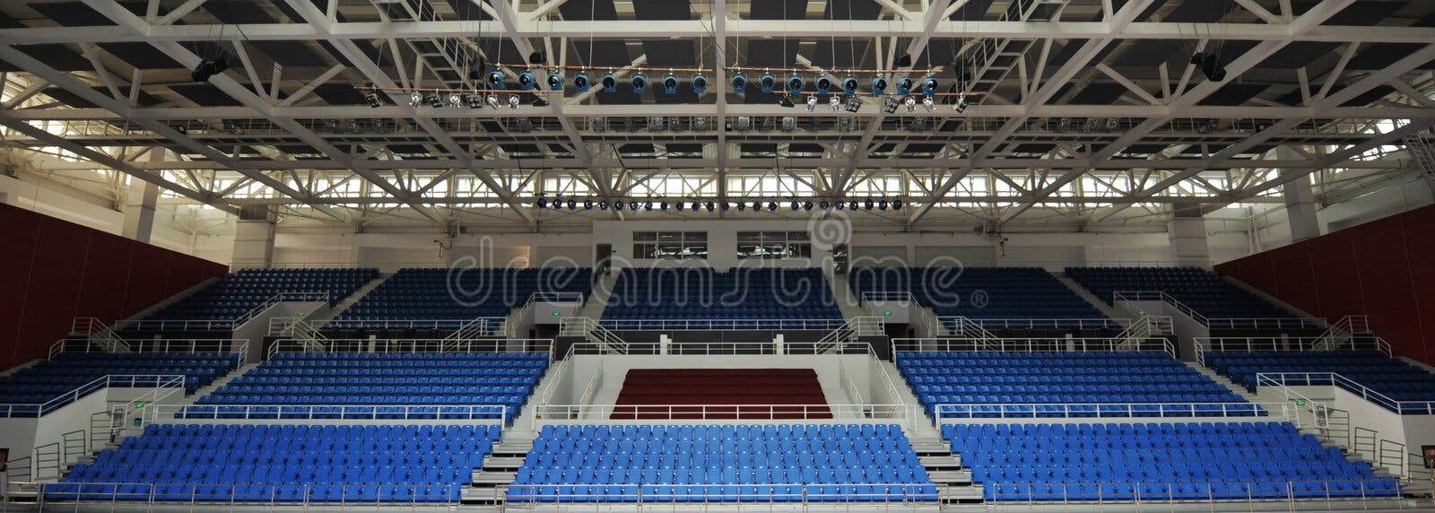 Sports arena stock image. Image of multifunctional, interior - 4662389