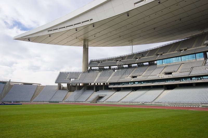 Empty Stadium stock photo. Image of chair, ball, turkey - 3693466