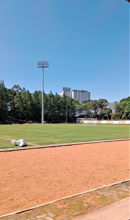Empty Stadium during the Day Stock Image - Image of empty, space: 277878939