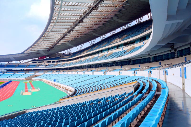 Empty stadium stock image. Image of competitive, olympics - 58207099