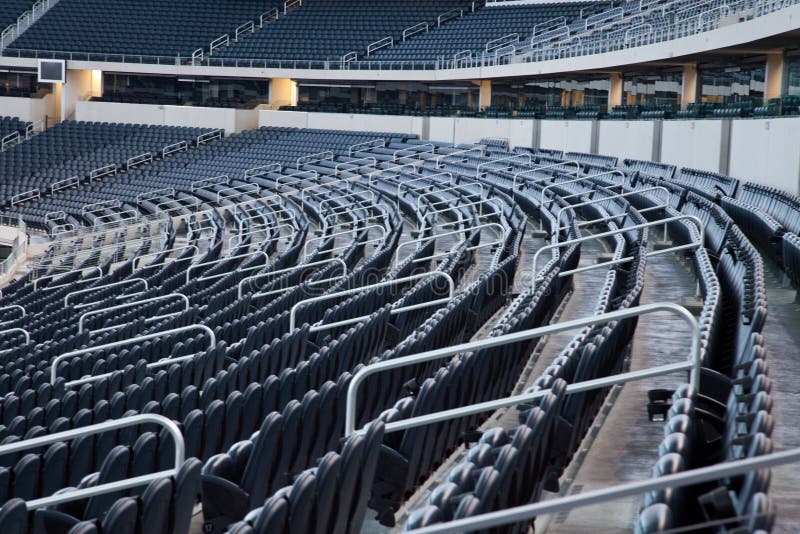 Empty Stadium Seats stock photo. Image of bleachers, stands - 14601276