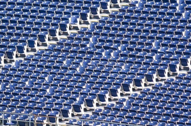 Empty stadium seats stock image. Image of place, abandoned - 55488257