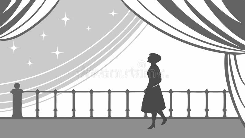 Empty Stage with Elegant Curtains. Theater Performance Drama Vector ...