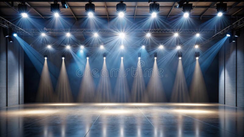 Empty stage stock illustration. Illustration of artistic - 314930888