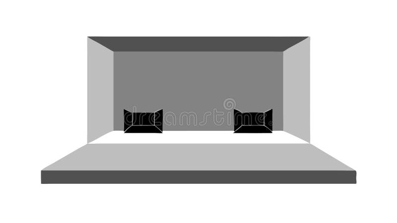 Empty Stage Platform, Venue Setup Design, Vector Design Generative AI ...