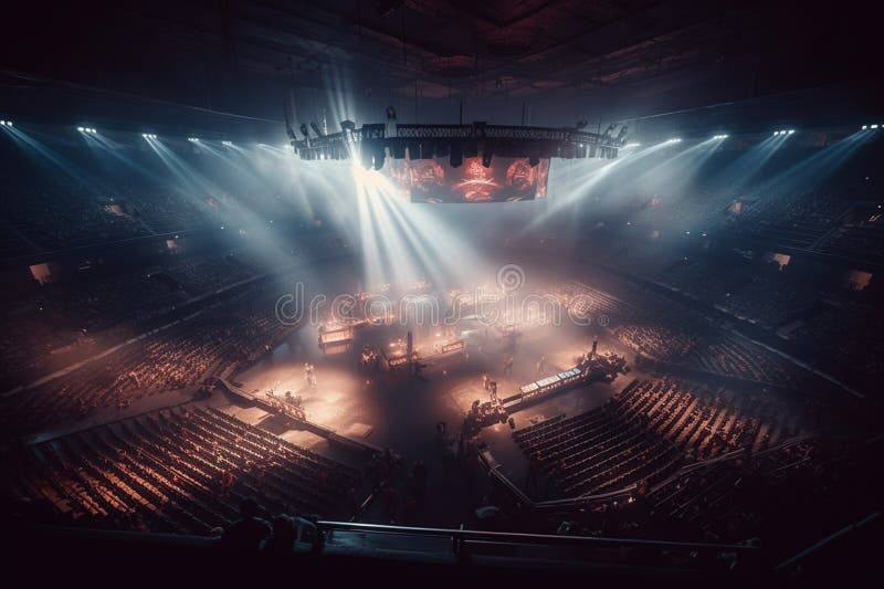 Big Empty Concert Stage Stock Illustrations – 479 Big Empty Concert ...