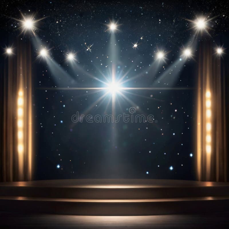 Stage Lights and Spotlights, Stage Lighting Effect, Stage Spotlight ...