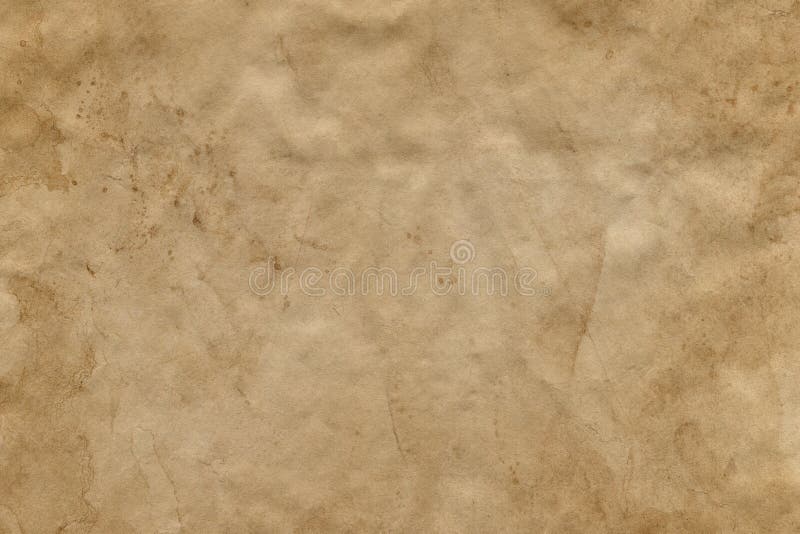 Empty Stained Old Brown Paper Sheet. Background Stock Image - Image of ...