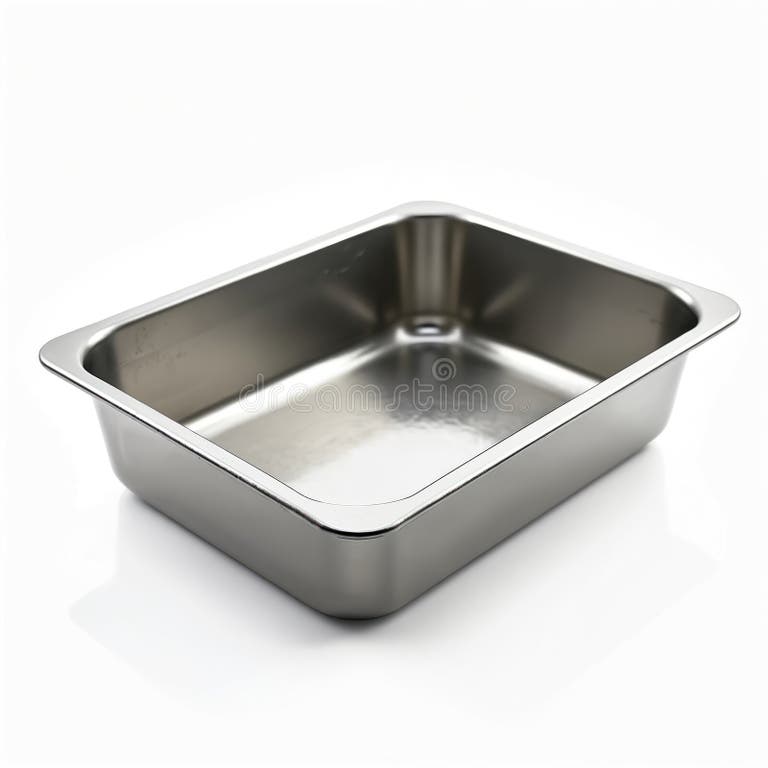 Rectangular Stainless Steel Serving Tray Stock Illustrations – 77 ...