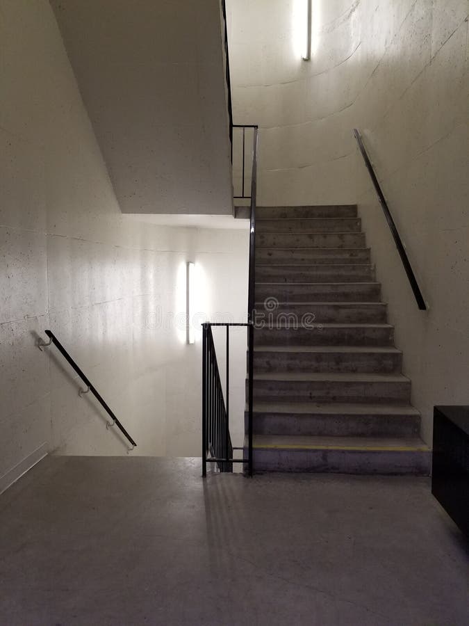 Empty Stair Case stock image. Image of hall, case, property - 244132493