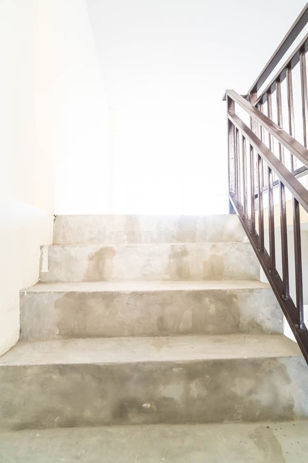 Empty stair interior stock image. Image of modern, urban - 92631373
