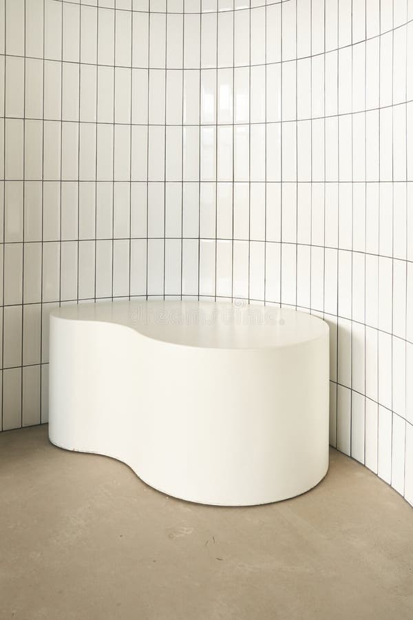 An Empty Stand, an Advertising Stage, or an Empty Presentation Pedestal ...