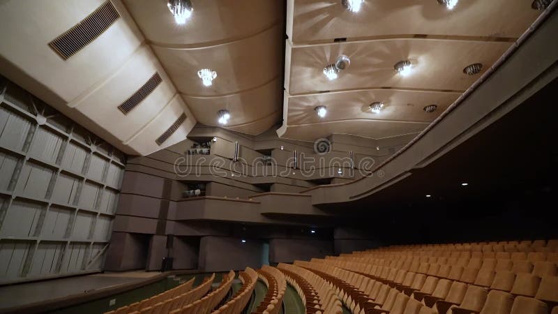 Modern Hall of the Concert Hall, There is No One. the Interior of a ...