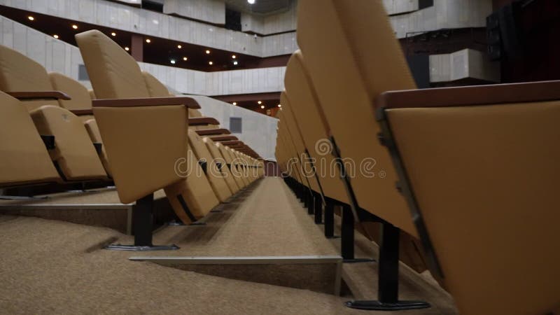 Modern Hall of the Concert Hall, There is No One. the Interior of a ...