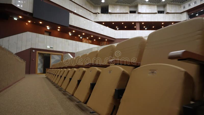 Modern Hall of the Concert Hall, There is No One. the Interior of a ...