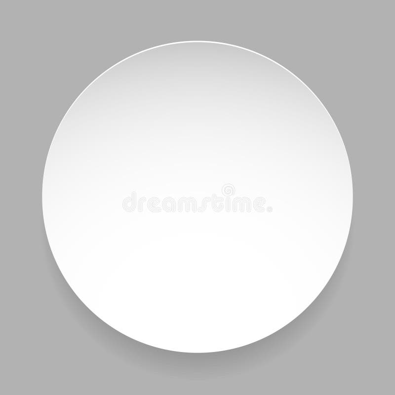 Sticker Round Labels Red Green Blue Yellow Stock Vector - Illustration ...