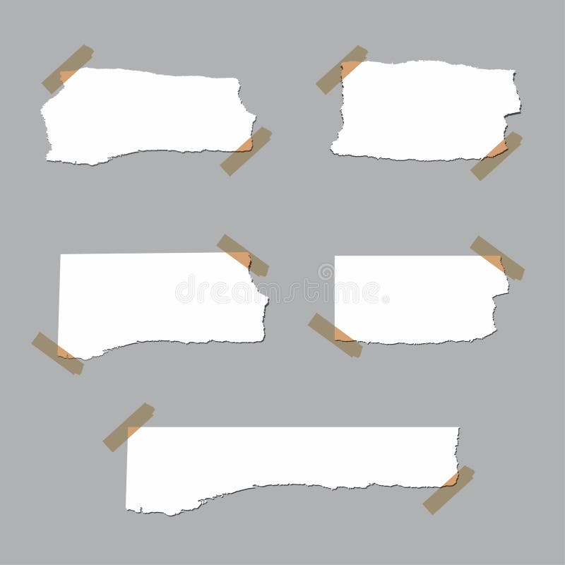 Empty stickers or labels stock vector. Illustration of glossy - 23871275