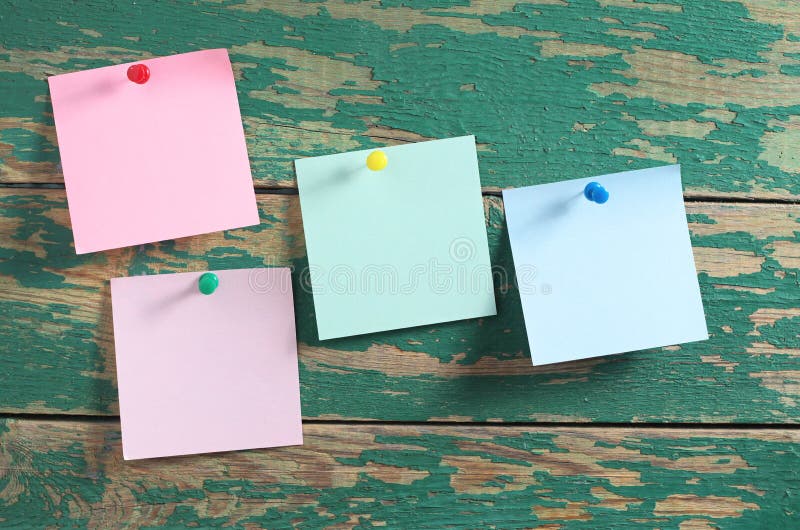 Empty sticky notes stock image. Image of remember, message - 169701327