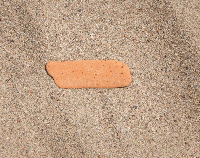 Blank Stone Lying on a Sandy Beach Stock Image - Image of design, beach ...