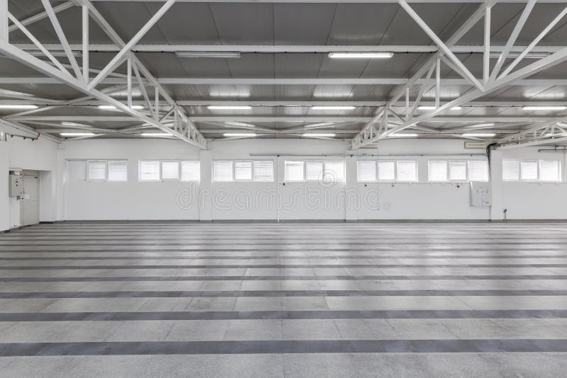 Empty storage place stock image. Image of construction - 82599307