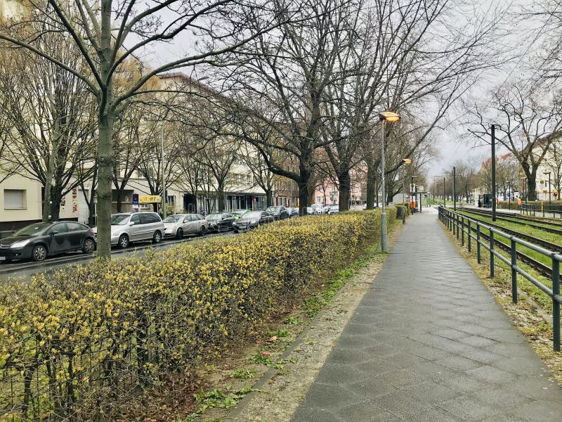 Empty Streets in Berlin during Corona Lockdown Editorial Photography ...
